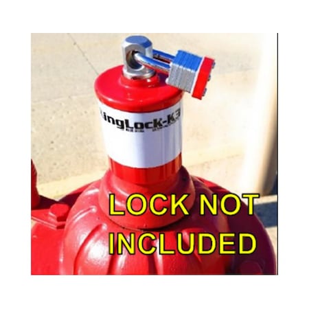 Tapco KingLock K3 Fire Hydrant Lock 202630 | Zoro